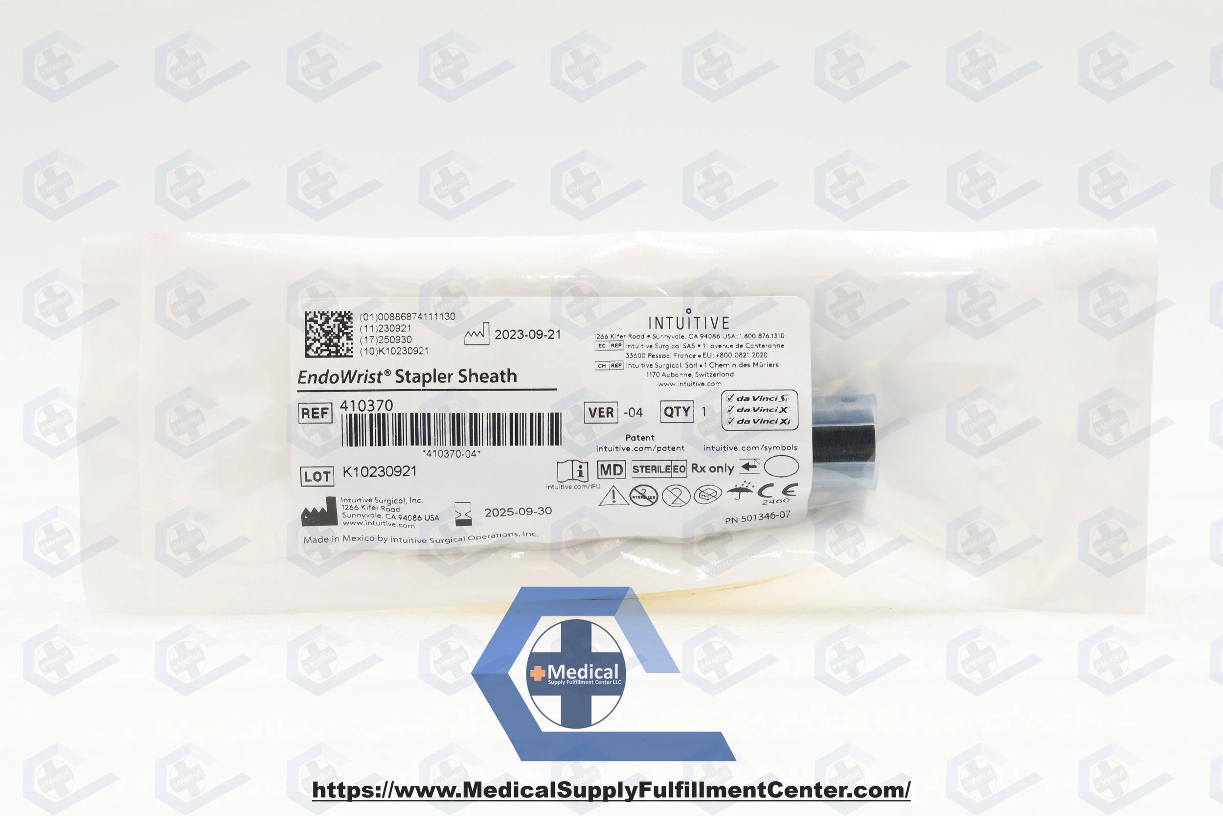 Intuitive Surgical | 410370 | da Vinci S/Si Endowrist Stapler 45 Sheat ...