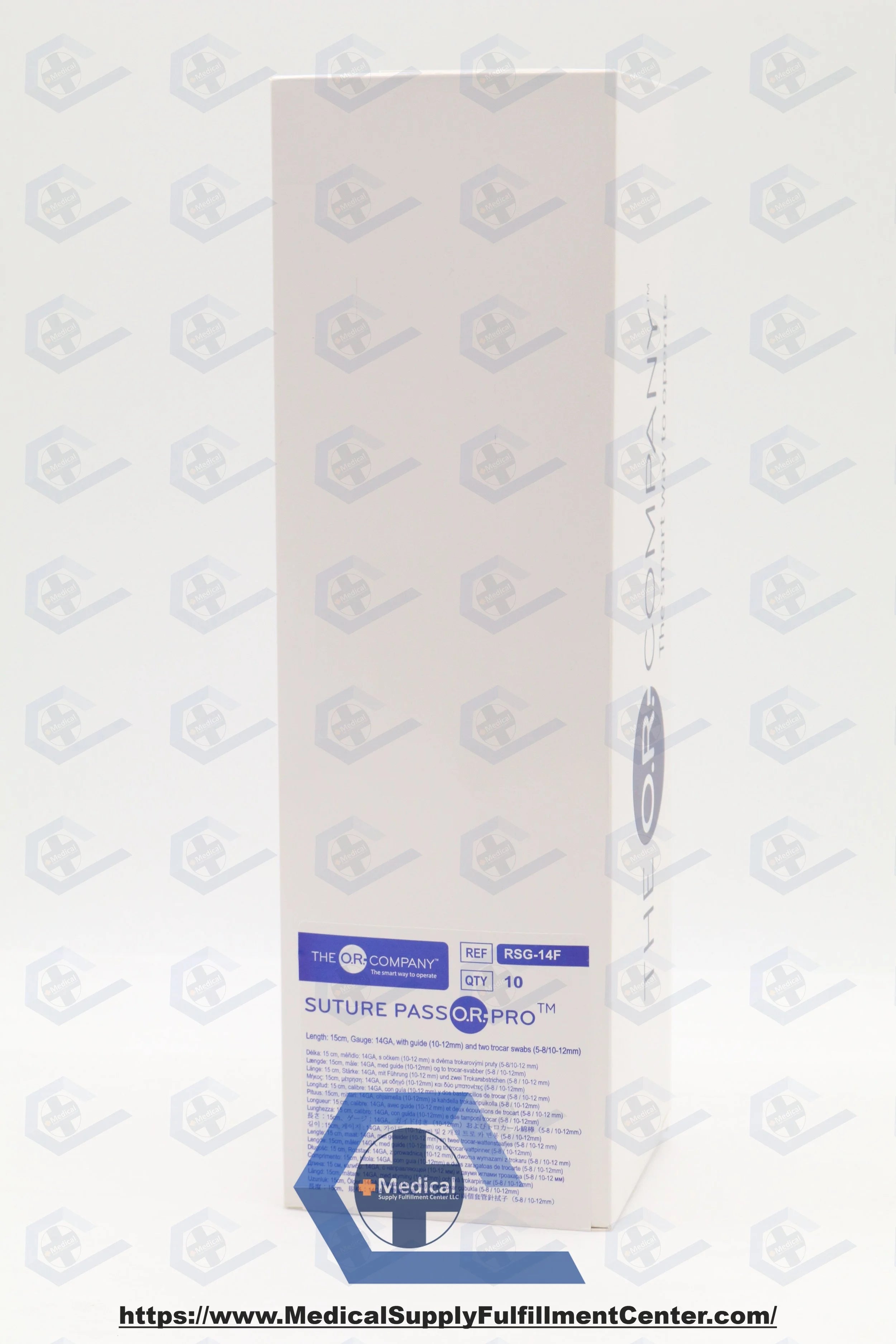 THE O.R. COMPANY | RSG-14F | Suture PassOR Pro 14g Puncture Closure De ...
