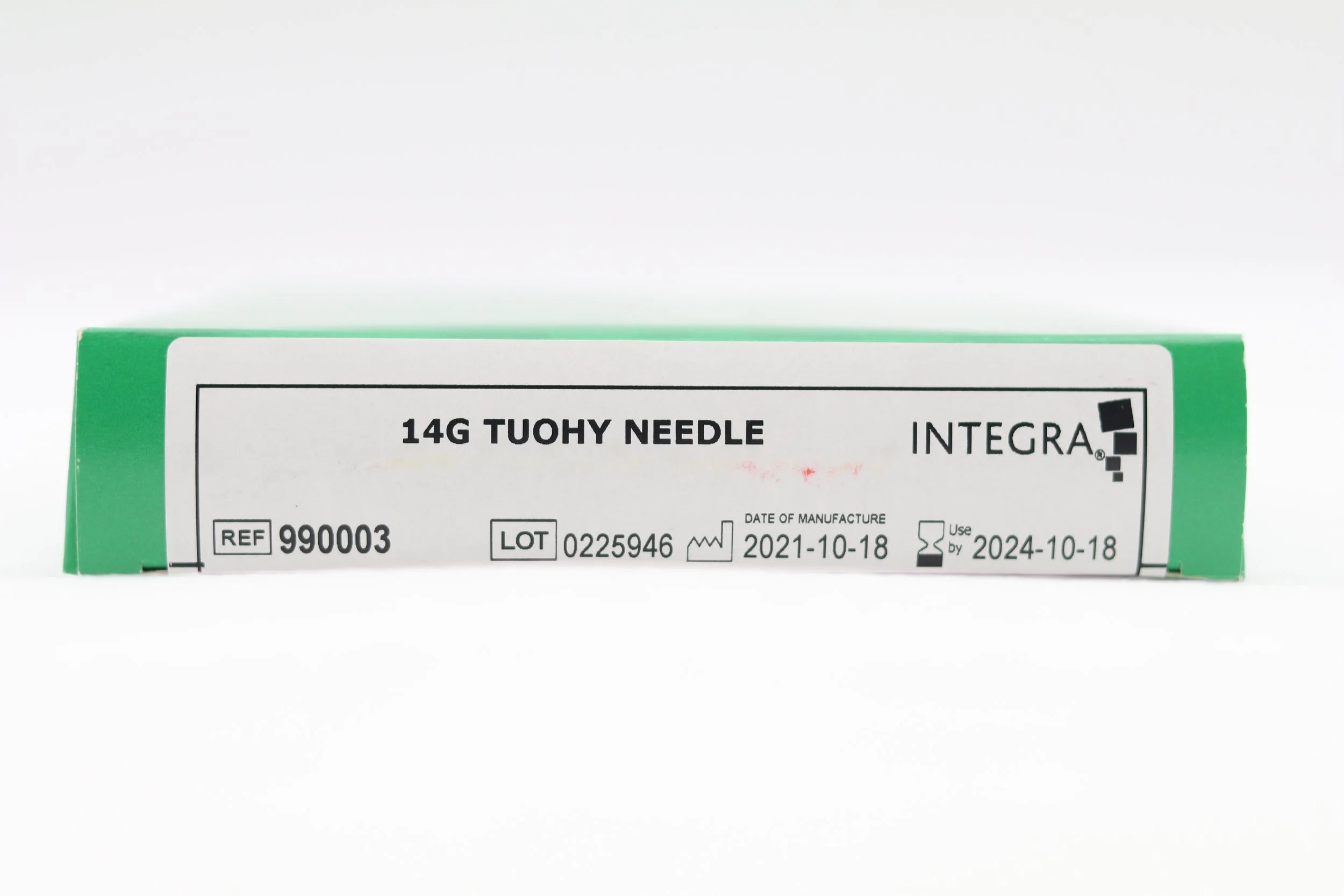Integra | 990003 | 14G Tuohy Needle Thin Wall For placement of F5 Lumb ...