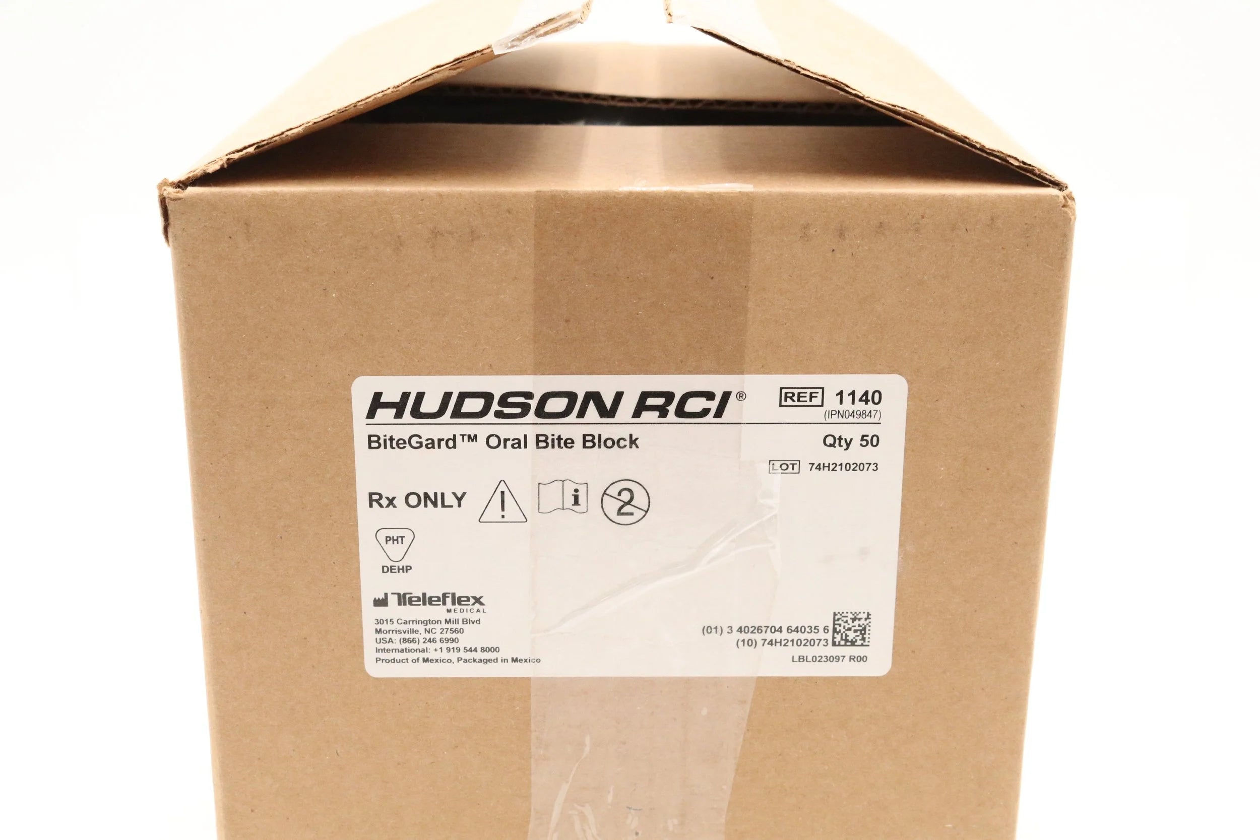 Teleflex | 1140 | Hudson RCI BiteGard Oral Bite Block – Medical Supply ...