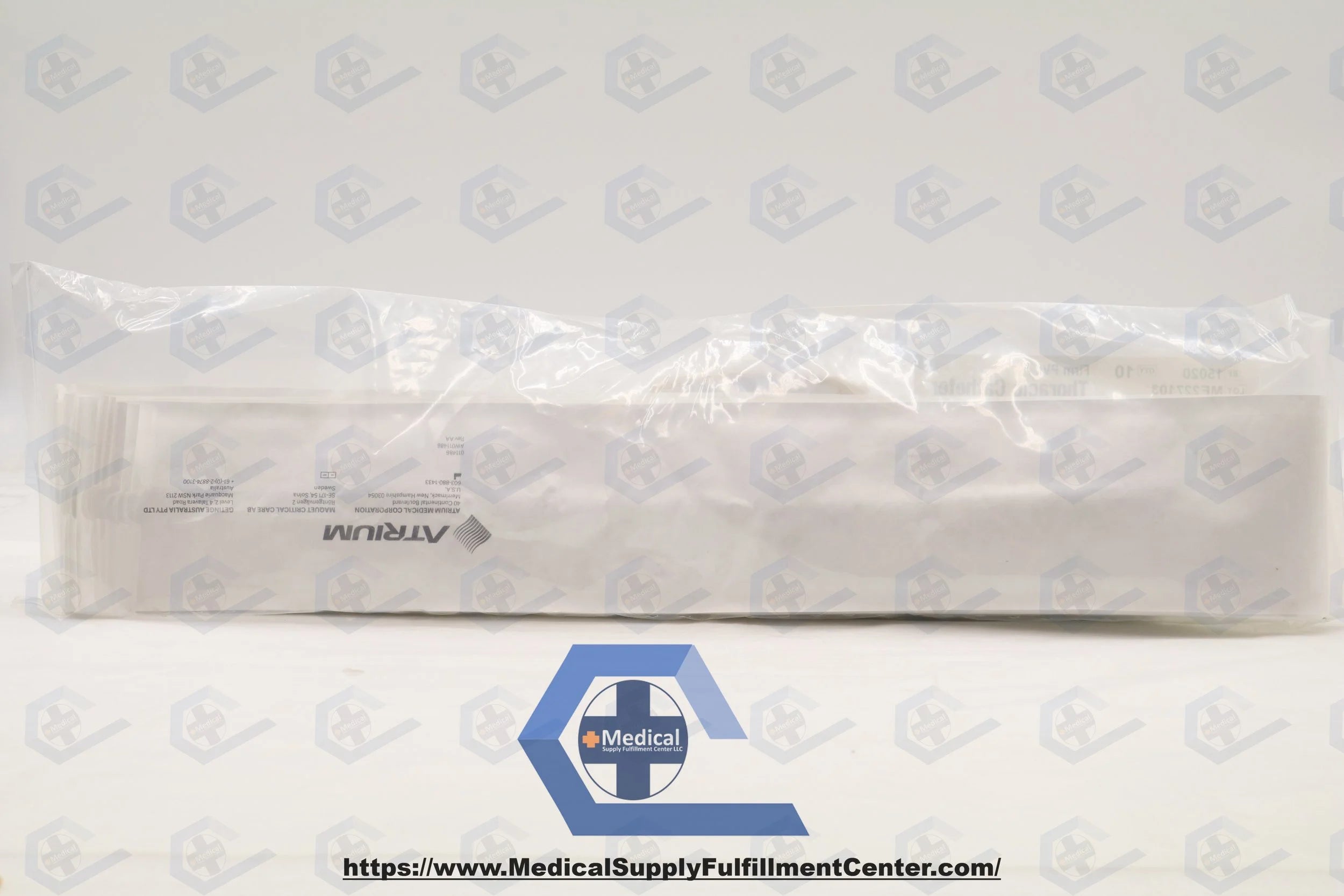 Atrium Medical | 15020 | Firm PVC Straight Thoracic Catheters - Straig ...