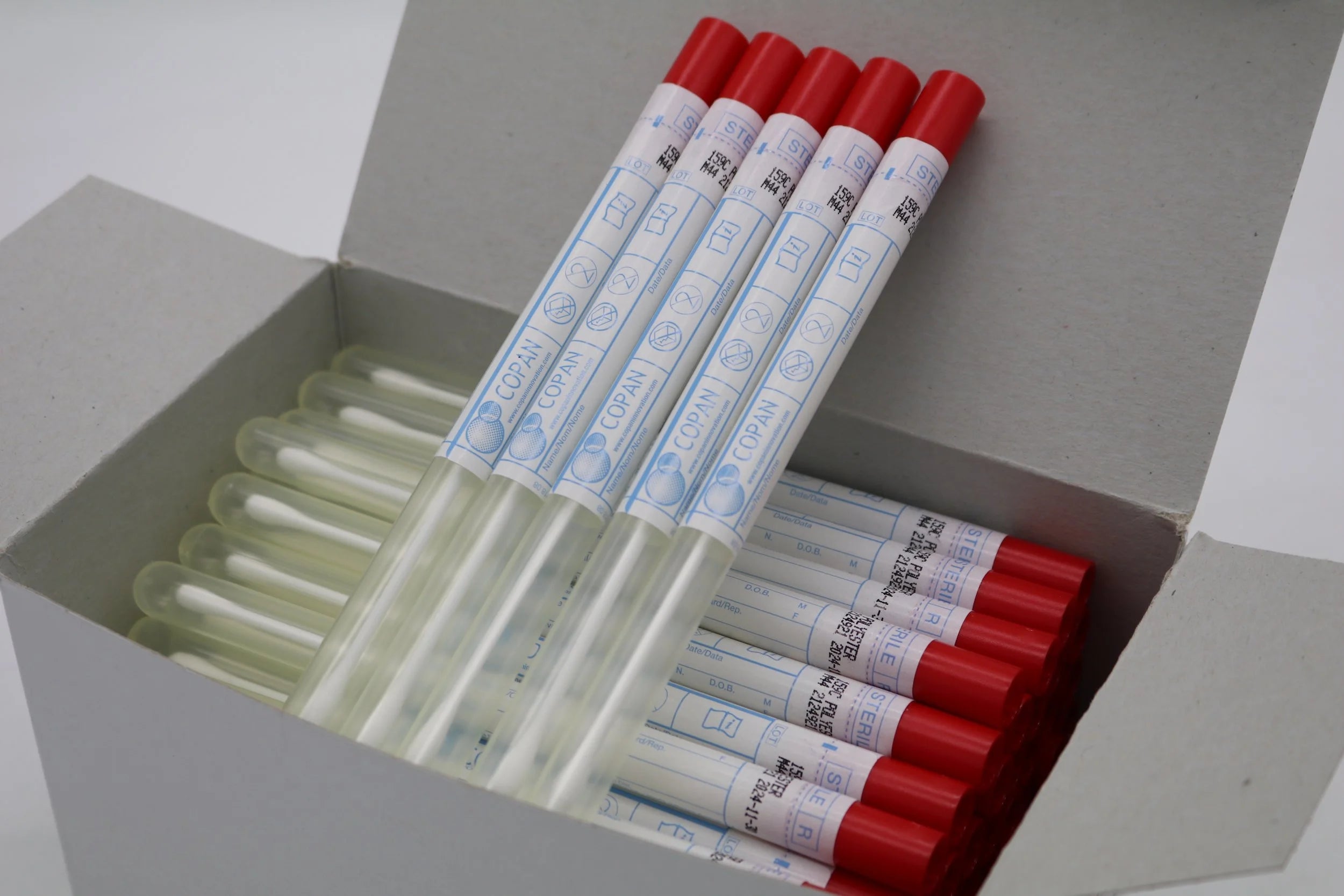 Copan Diagnostics | 159C | Plain Swab Sterile Plastic Applicator Polye ...
