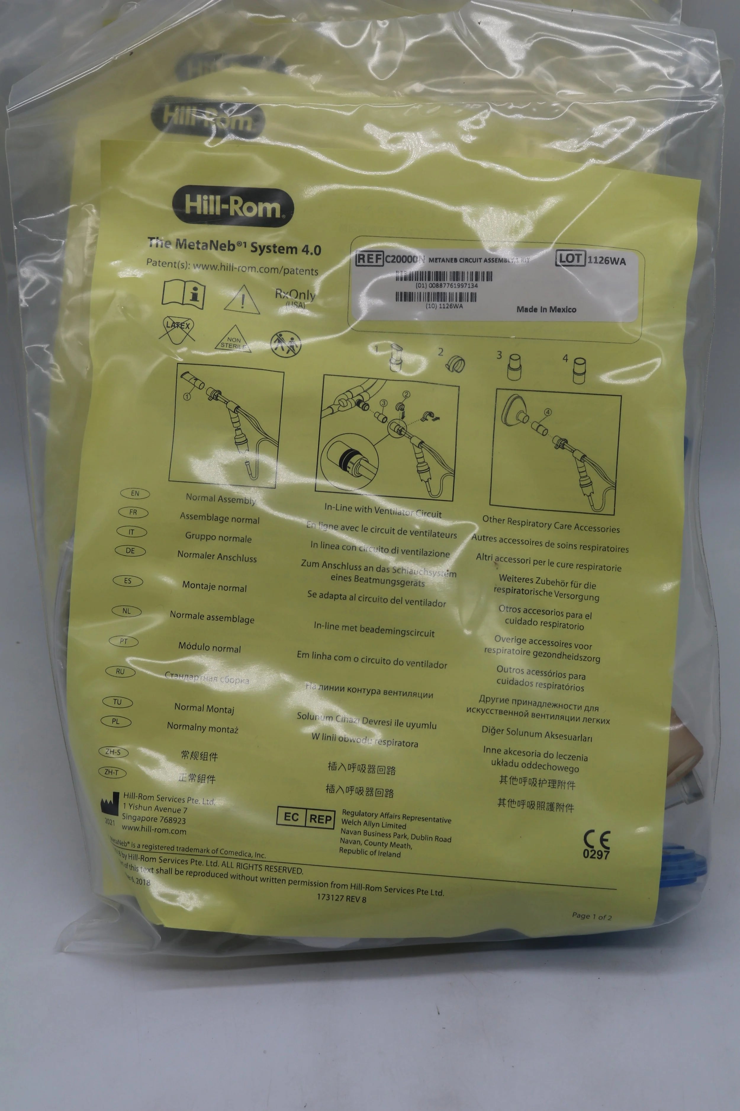 Hillrom | C2000N | MetaNeb Circuit Assembly Kit – Medical Supply ...