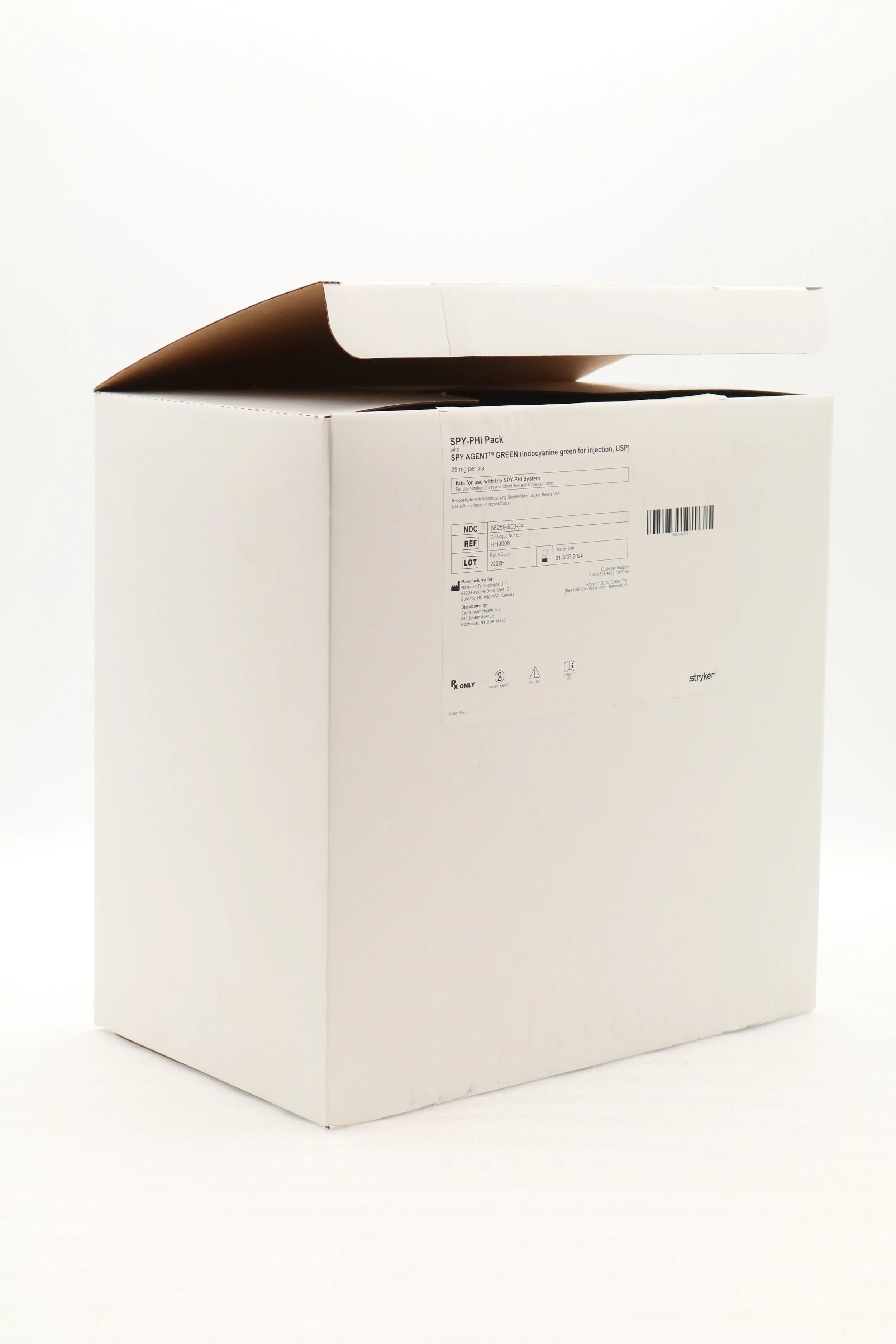 Stryker | HH9006 | Novadaq Spy-Phi Procedure Kit – Medical Supply ...