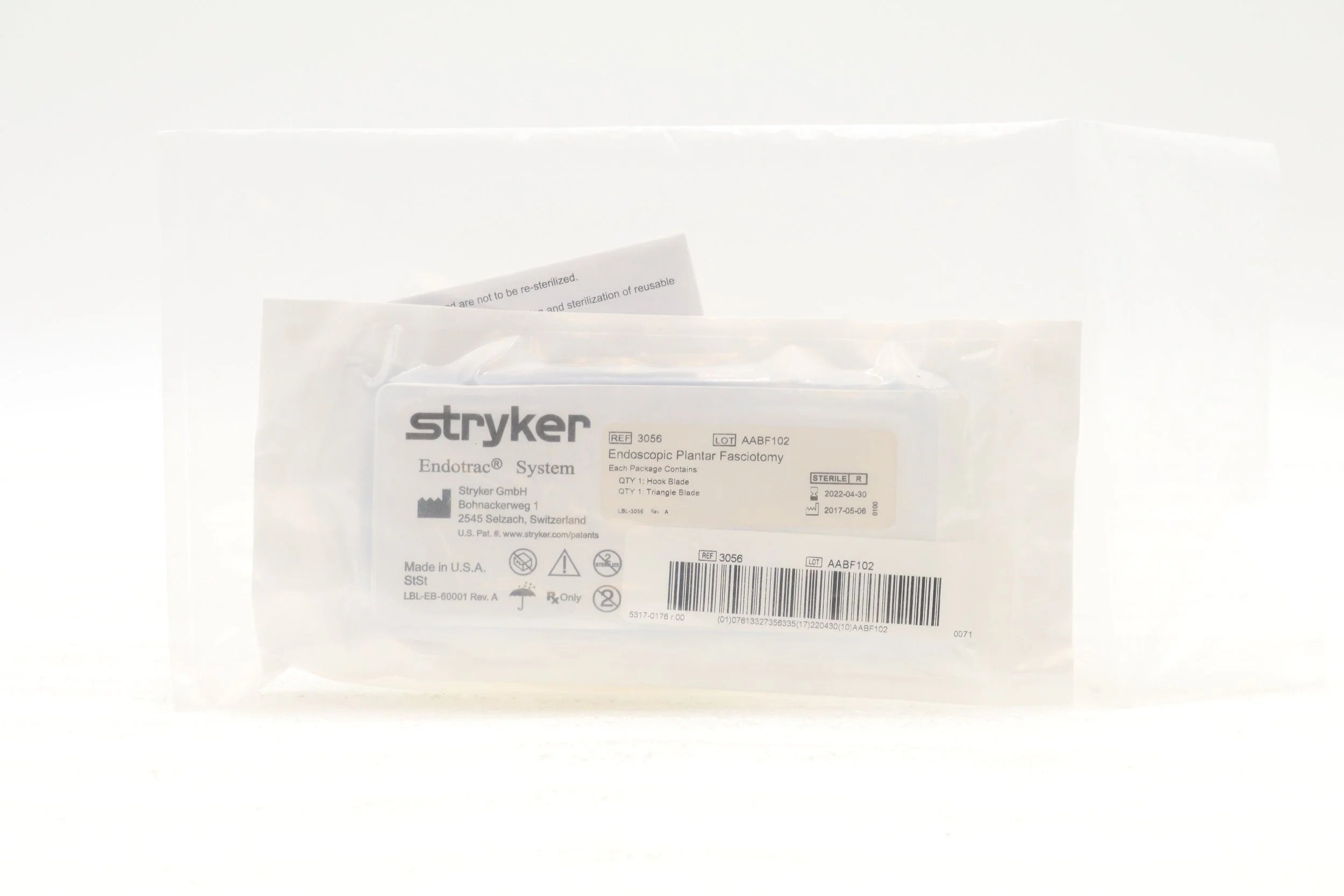Stryker | 3056 | Endotrac EPF/EGR Hook /Triangle Blade Kit – Medical ...
