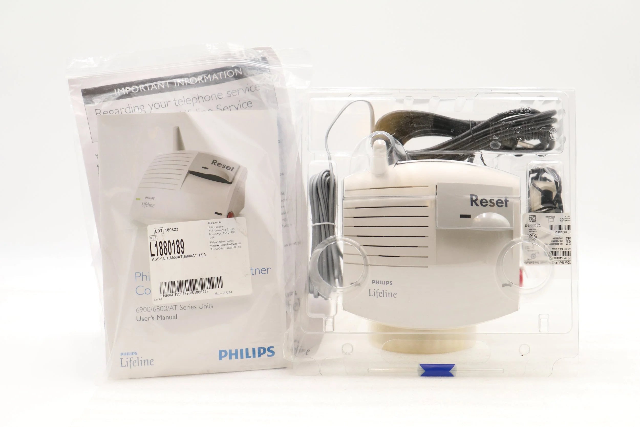 Philips | 6900AT | Lifeline Medical Alert Service Model – Medical ...